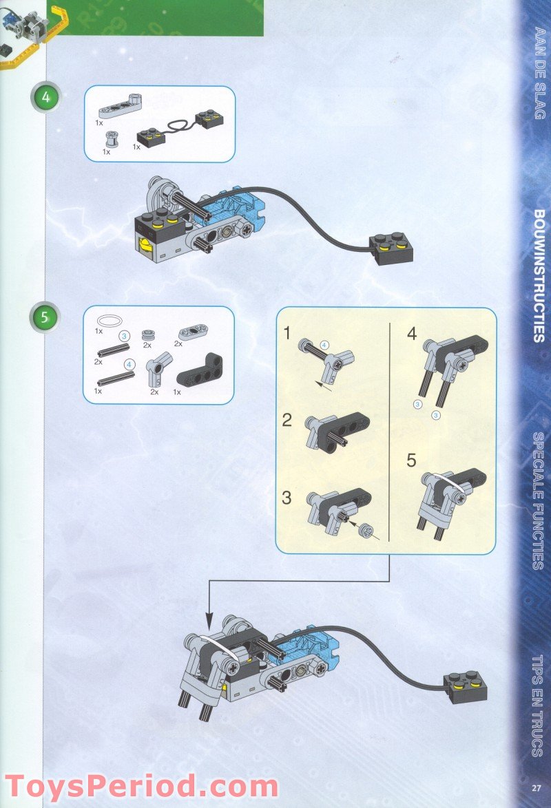 LEGO 9747 Robotics Invention System, Version 1.5 Instructions and Parts ...