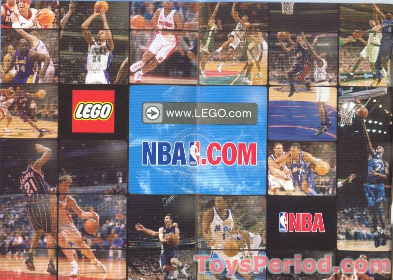 LEGO 3431 Streetball 2 vs 2 Instructions and Parts List