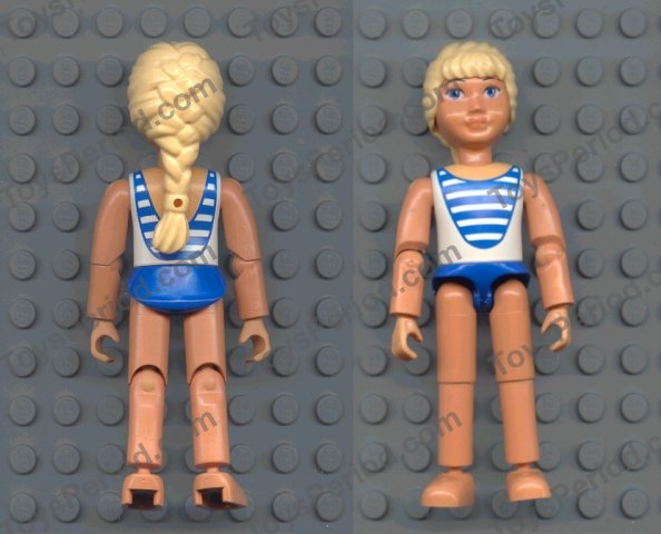 LEGO 5844 Laura with Surfboard Instructions and Parts List