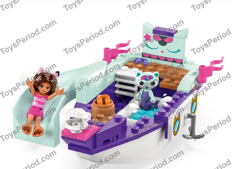 LEGO 10786 Gabby & MerCat's Ship & Spa Set Parts List