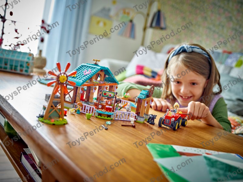 LEGO 42617 Farm Animal Sanctuary Set Parts List