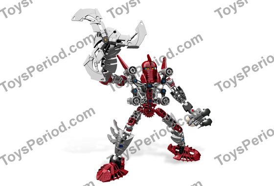 LEGO 8689 Toa Tahu Instructions and Parts List