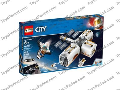 LEGO 60227 Lunar Space Station Set Parts List