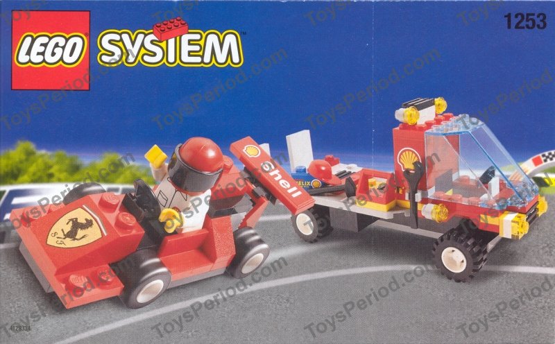 LEGO 1253-1 Shell Promotional Set - Service Station Series - Formula ...