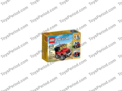 LEGO 31040 Desert Racers Set Parts List