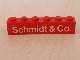 LEGO Sets with Part 3009pb69 Brick 1 x 6 with White 'Schmidt & Co ...
