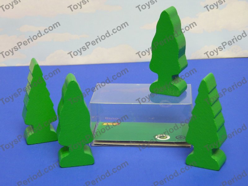 BRIO - BRIO 33623 Wooden Railway Scenery Pine Trees New Sweden