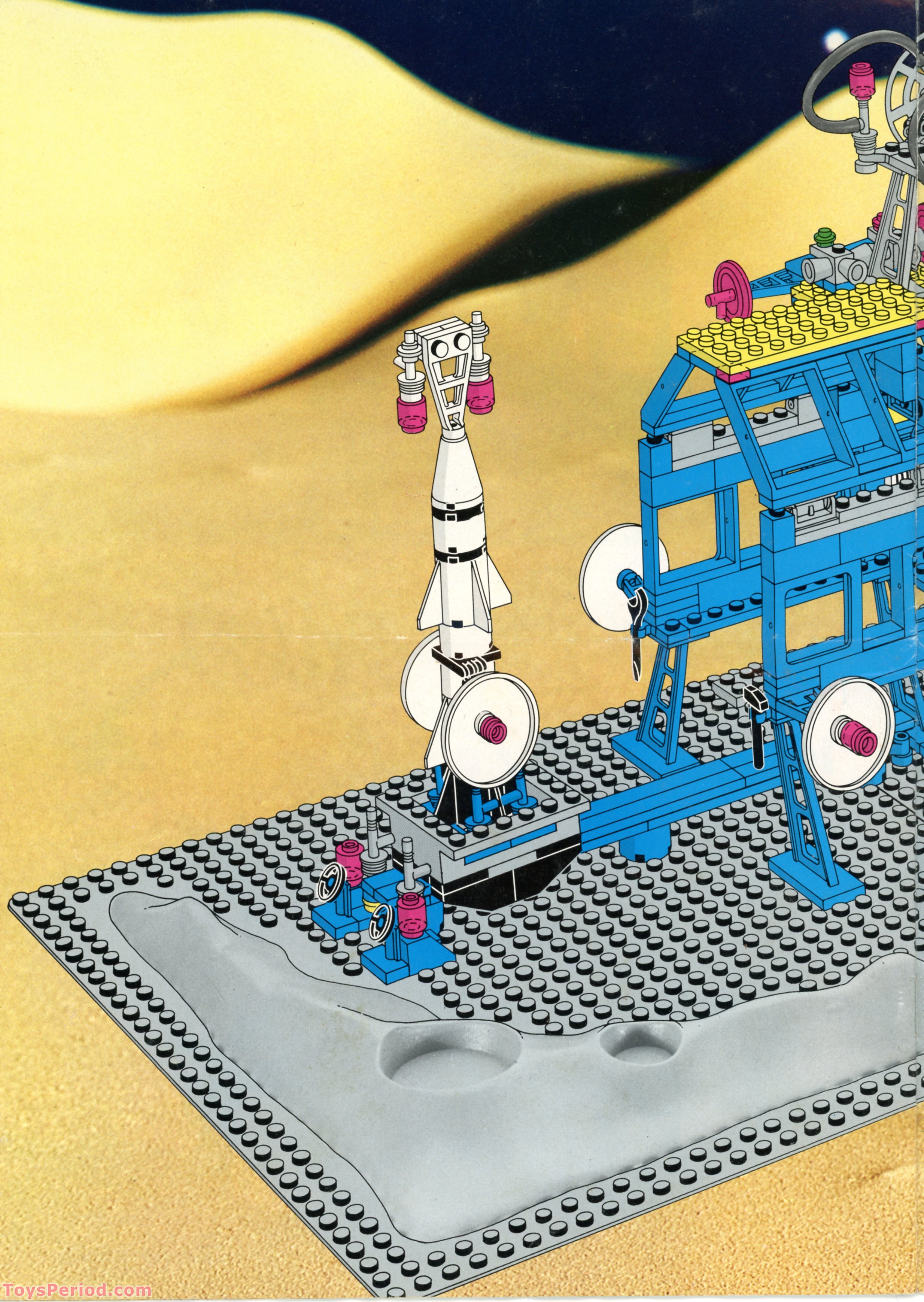 LEGO 6971 Inter-Galactic Command Base Instructions and Parts List