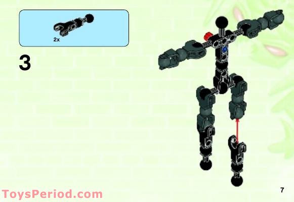 LEGO 44002 Rocka Instructions and Parts List