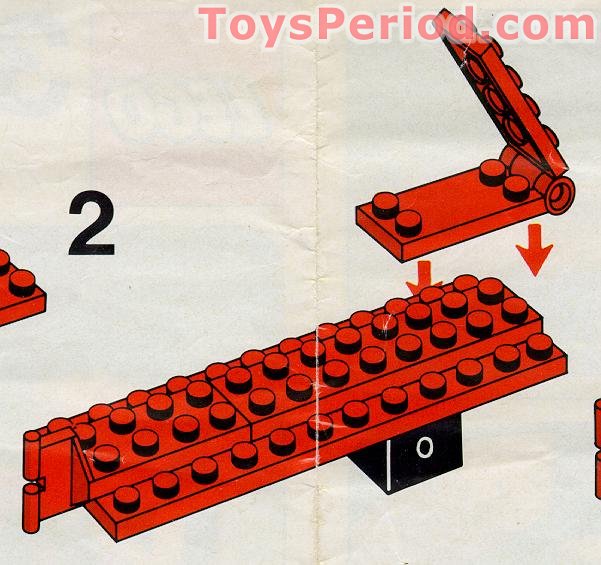 LEGO 387 Excavator and Dumper Instructions and Parts List