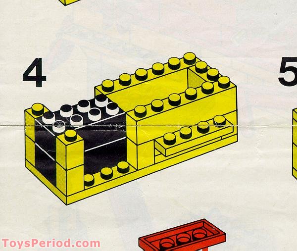 LEGO 387 Excavator and Dumper Instructions and Parts List