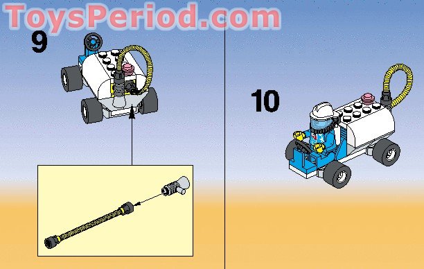 LEGO 2774 Airshow - Red Tiger Instructions and Parts List