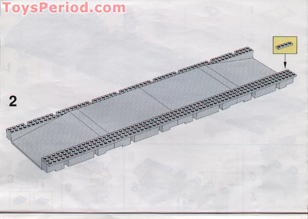 LEGO 2150 Train Station Instructions and Parts List
