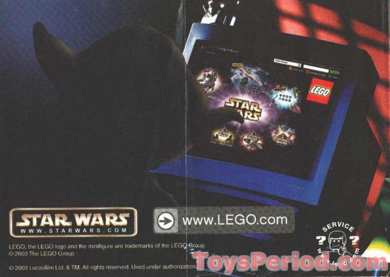 LEGO 4485 Mini Sebulba's Podracer and Anakin's Podracer Instructions ...