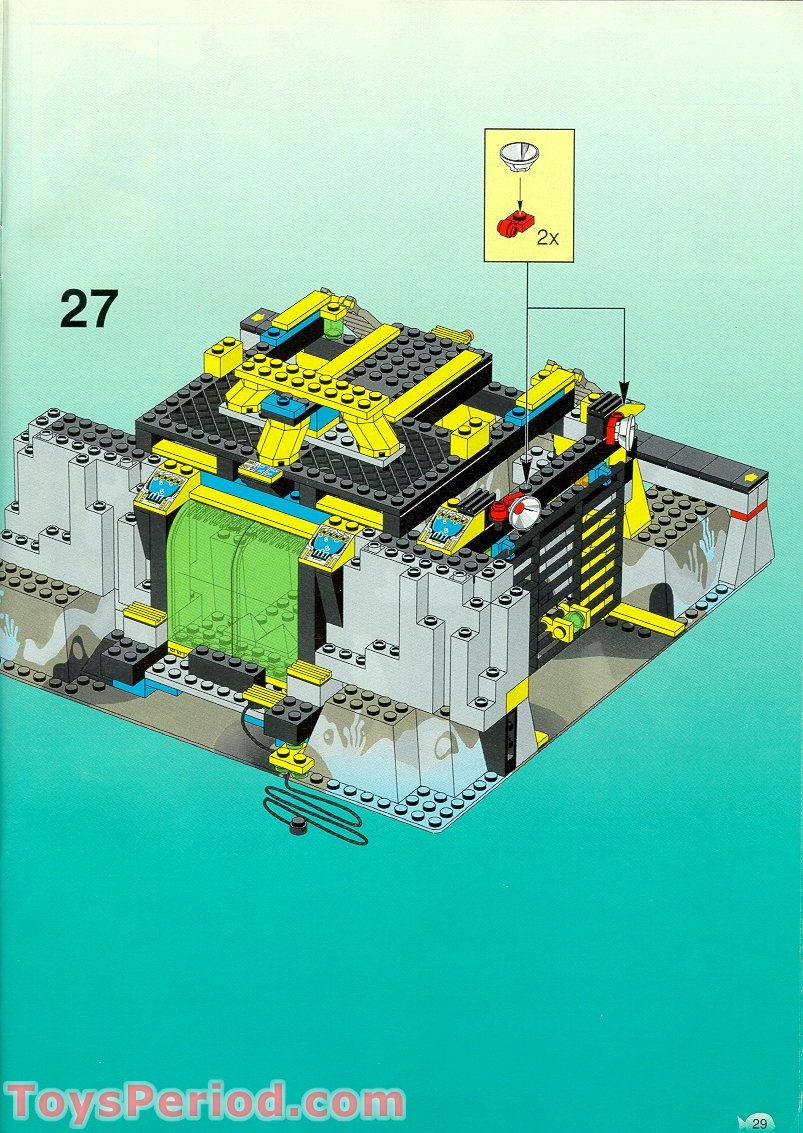 LEGO 6199 Hydro Crystalization Station Instructions and Parts List
