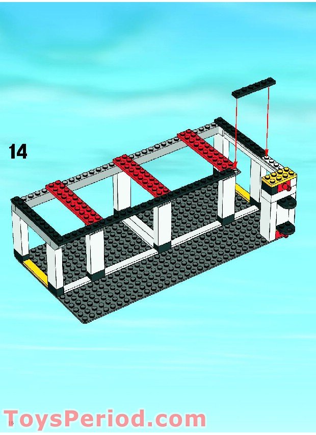 LEGO 7744 Police Headquarters Instructions and Parts List