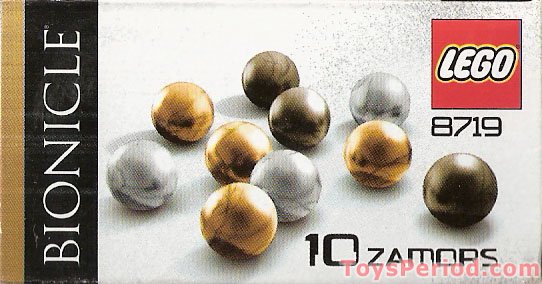 LEGO 8719 Zamor Spheres Instructions and Parts List