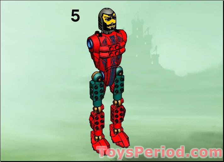 LEGO 8785-1 Santis (USA Version with 3 Cards) Instructions and Parts List