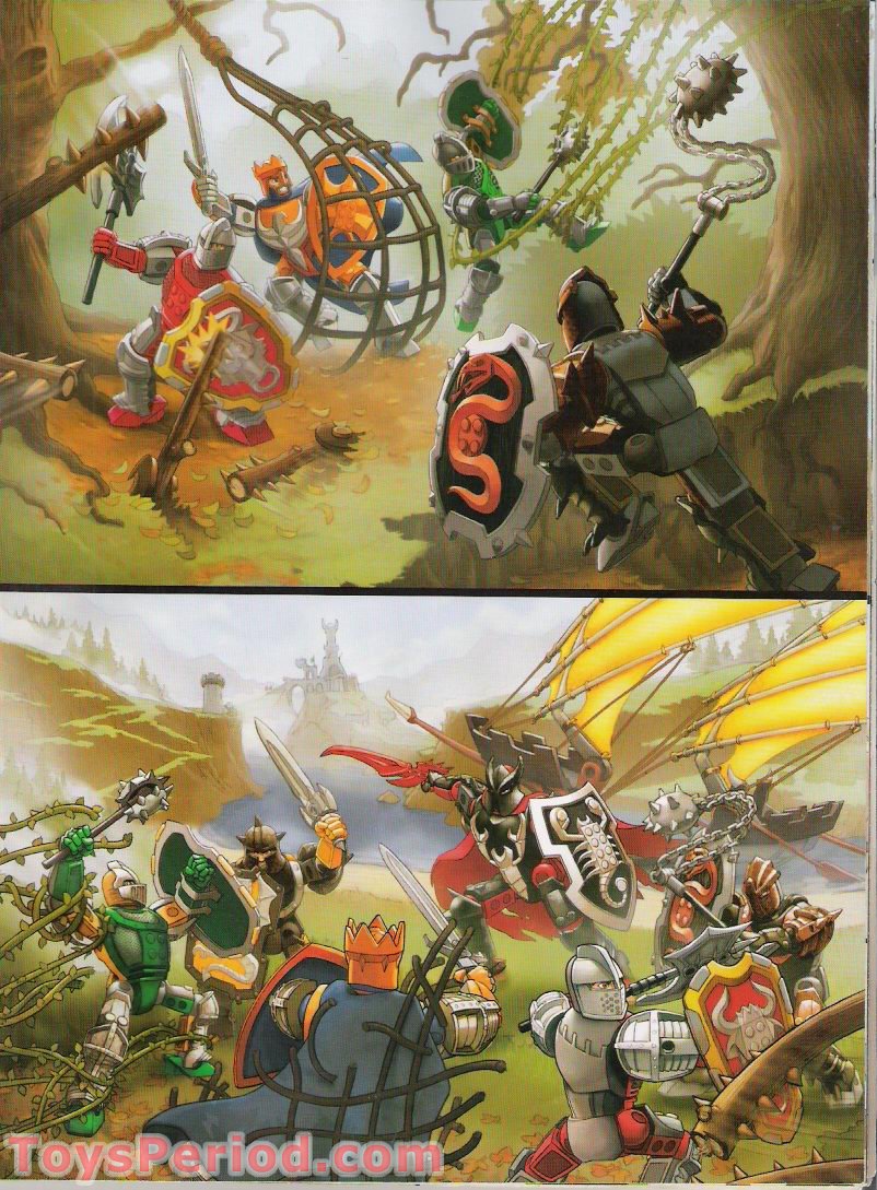 LEGO 8823 Mistlands Tower Instructions and Parts List