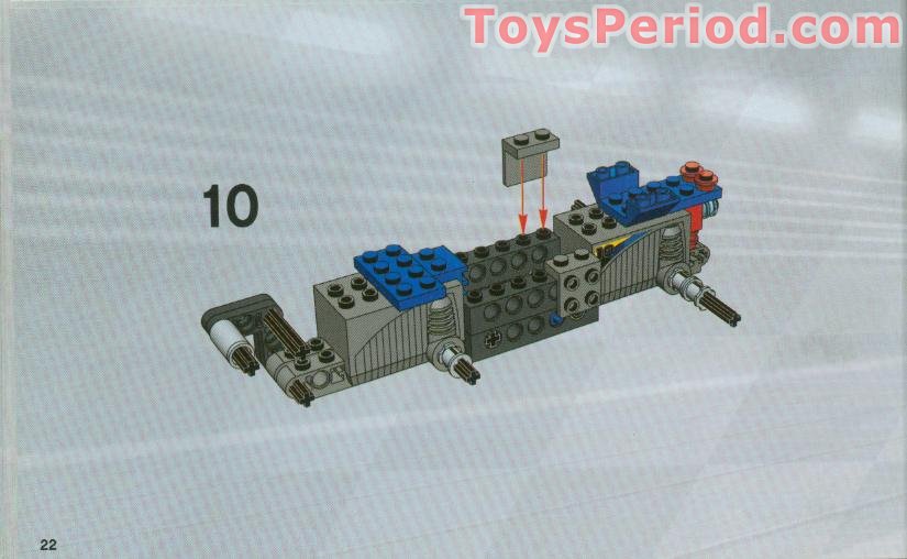 LEGO 8383 Nitro Terminator Instructions and Parts List