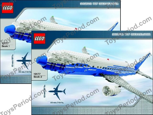 LEGO 10177 Boeing 787 Dreamliner Instructions and Parts List