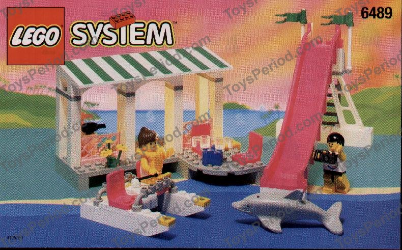 LEGO 6489 Seaside Holiday Cottage Instructions and Parts List