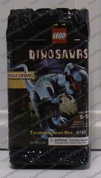 LEGO 6720 Tyrannosaurus Rex Instructions and Parts List