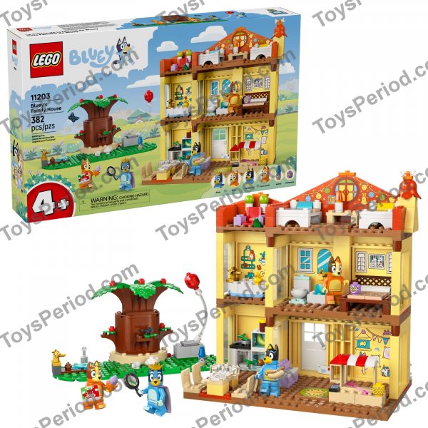 LEGO 11203 Bluey's Family House Set Parts List