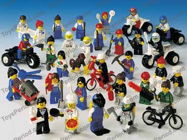 LEGO 9293 Community Workers Set Parts List