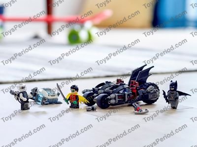 LEGO 76118 Mr. Freeze Batcycle Battle Set Parts List