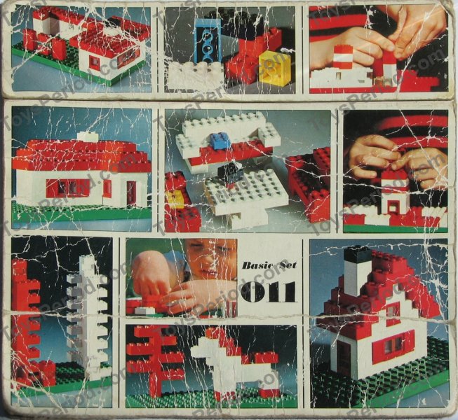 LEGO 011 Basic Building Set Parts List