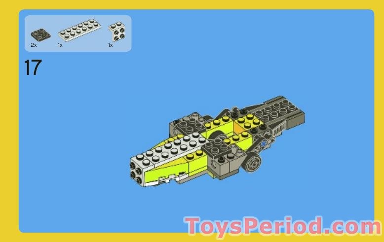 LEGO 6912 Super Soarer Instructions and Parts List