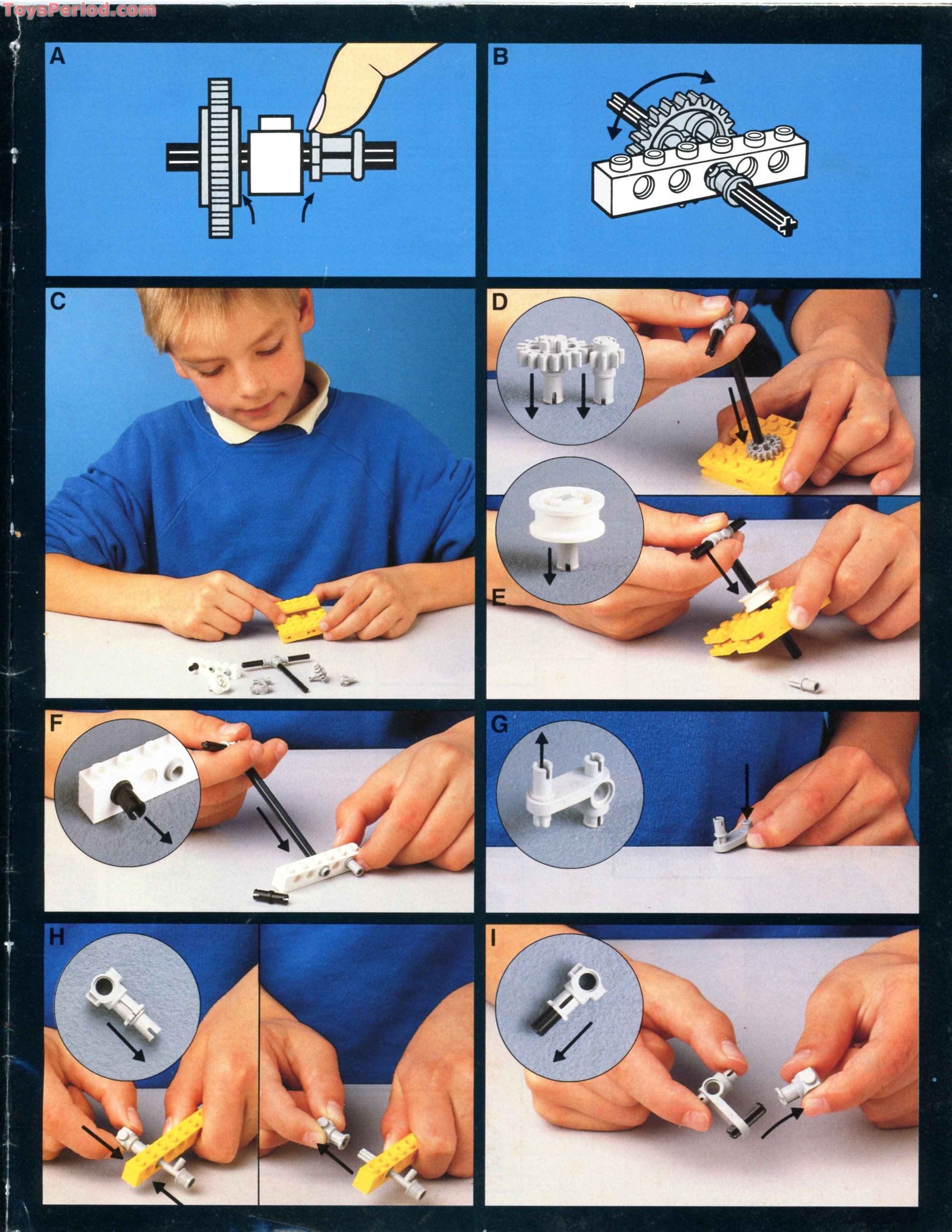 LEGO 8838 Shock Cycle Instructions and Parts List