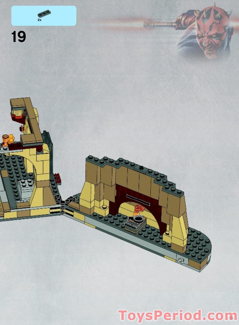 LEGO 9516 Jabba's Palace Instructions and Parts List