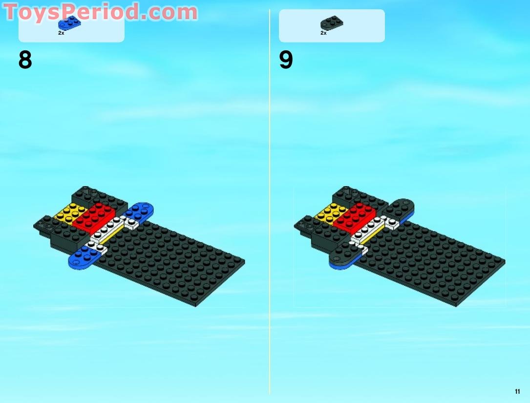 LEGO 4439 Heavy-Duty Helicopter Instructions and Parts List