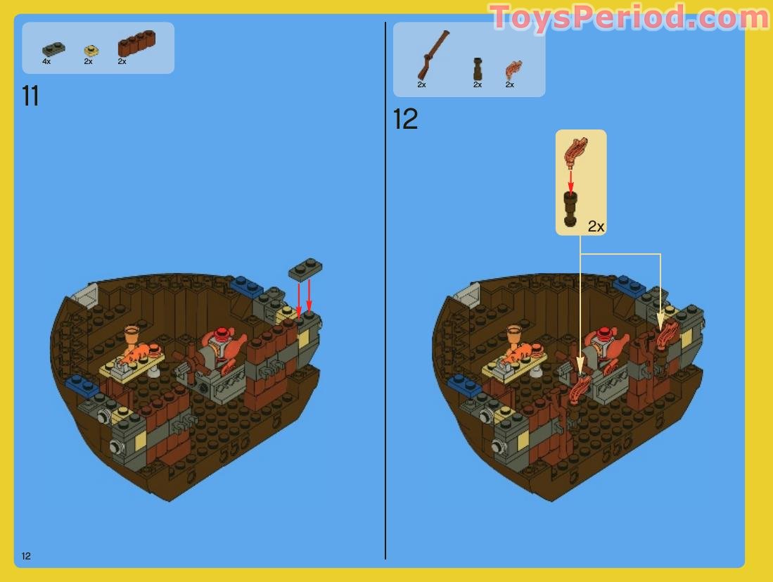 LEGO 10210 Imperial Flagship Instructions and Parts List