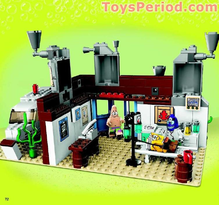 LEGO 3832 The Emergency Room Instructions and Parts List