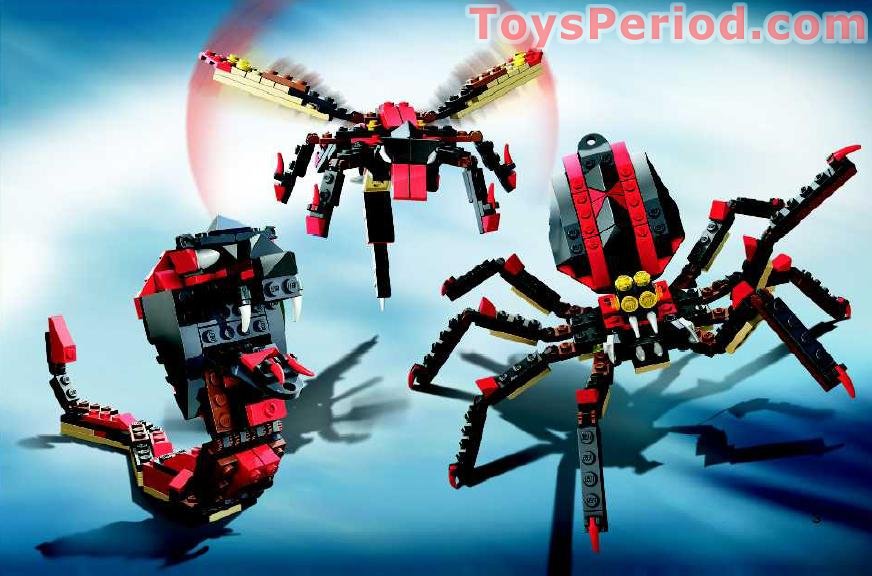 LEGO 4994 Fierce Creatures Instructions and Parts List