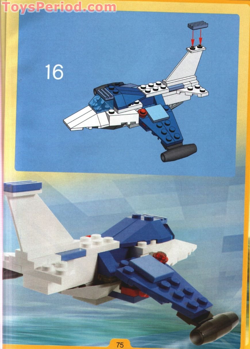 LEGO 4098 High Flyers Instructions and Parts List