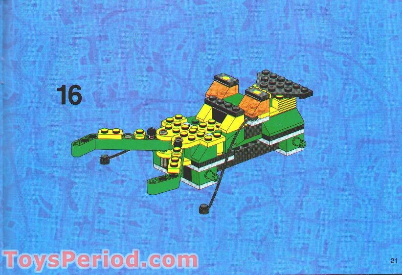 LEGO 6713 Grip 'n' Go Challenge Instructions and Parts List