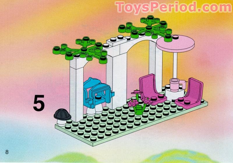 LEGO 6404 Carriage Ride Instructions and Parts List
