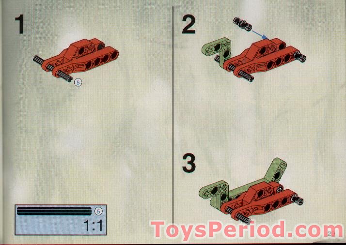 LEGO 8509 Swamp Instructions and Parts List