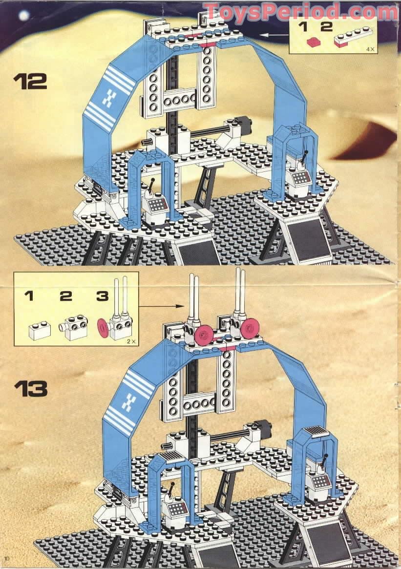 LEGO 6953 Cosmic Laser Launcher Instructions and Parts List