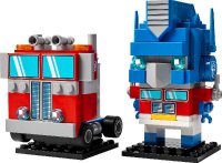 LEGO 40803 Optimus Prime Robot & Vehicle Set Parts List