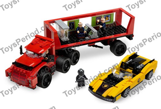 LEGO 8160 Cruncher Block and Racer X Instructions and Parts List