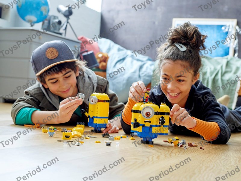 LEGO 75551 Brick-Built Minions and Their Lair Set Parts List