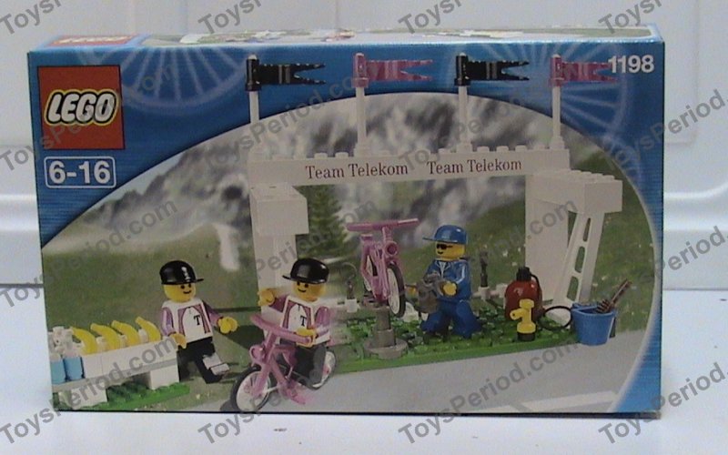 LEGO 1198 Tour De France Promotional Set - Team Telekom Instructions ...