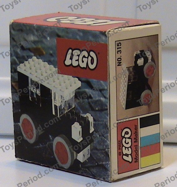 LEGO 315-3 European Taxie Instructions and Parts List