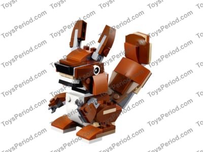 LEGO 31044 Park Animals Set Parts List