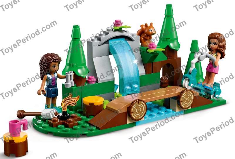 LEGO 41677 Forest Waterfall Set Parts List